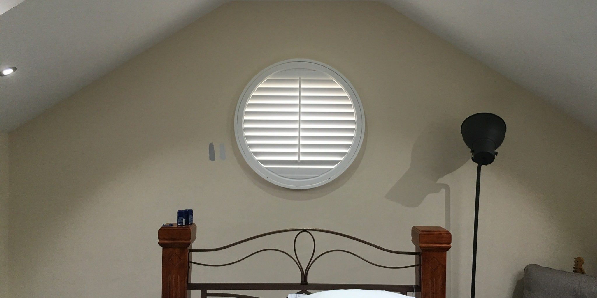 Circular window shutters Failsworth, Manchester | Absolute Shutters