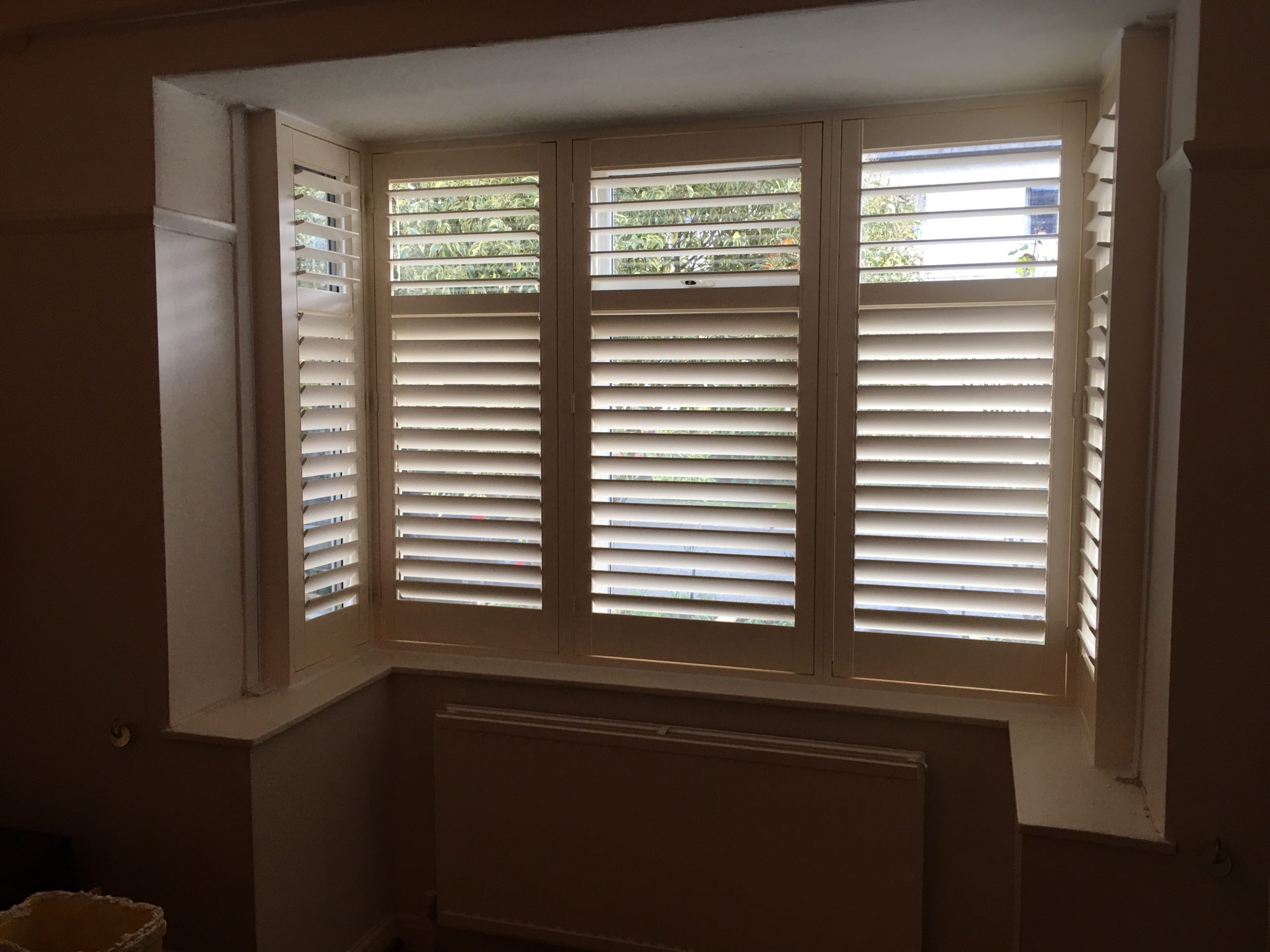 Box Bay Shutter Install in Wilmslow | Absolute Shutters